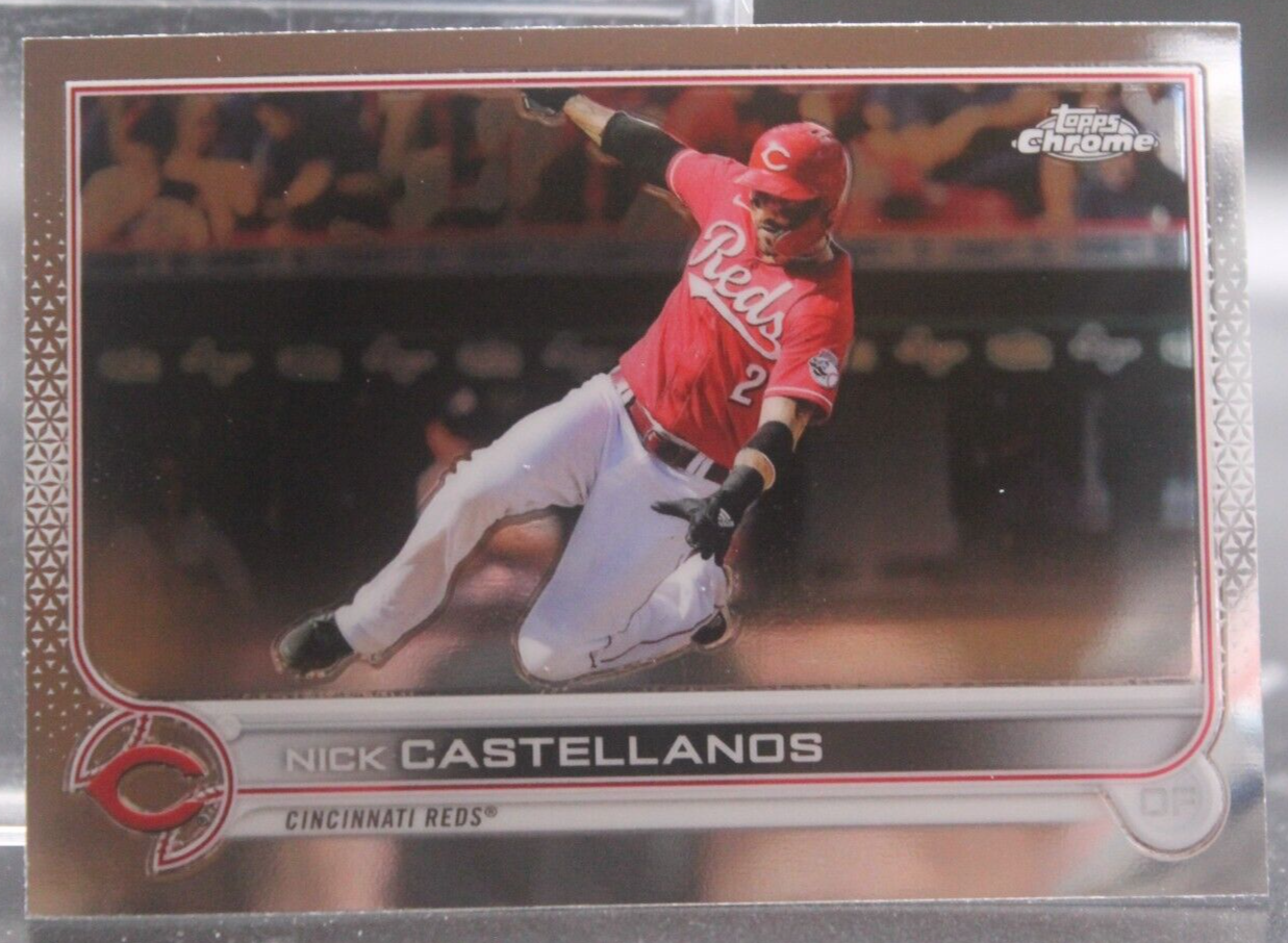 Nick Castellanos (Reds) - 2022 Topps Chrome #4 | eBay