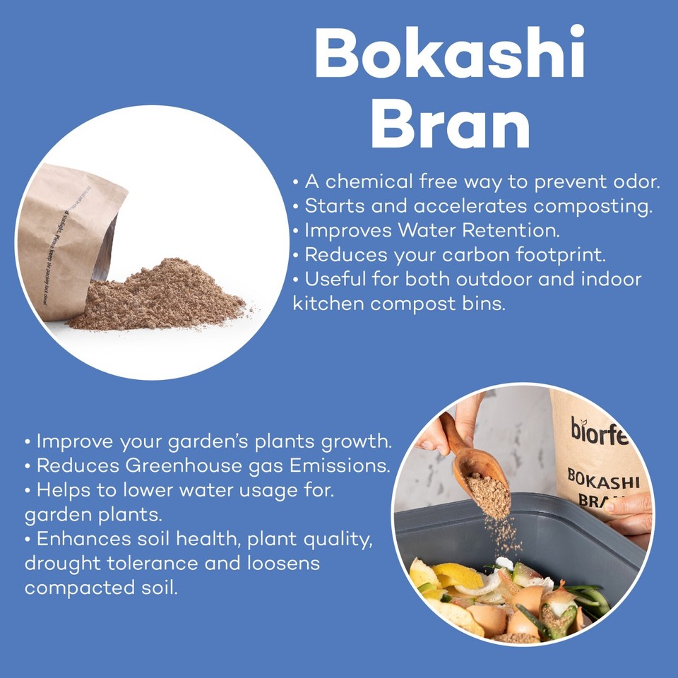 Compost Starter Kit, BEGINNERS BOKASHI COMPOST KIT, Biorfe Compost Kit ...
