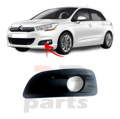 FOR CITROEN C4 2010-2018 NEW FRONT BUMPER GRILLE FOG LIGHT TRIM LEFT N ...