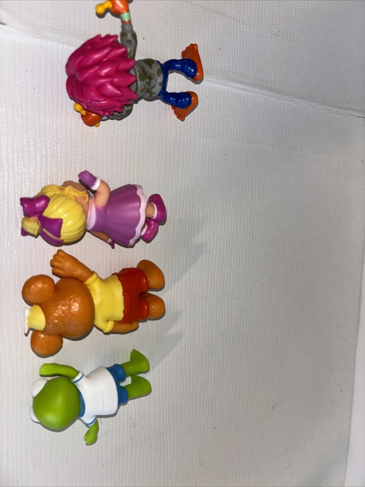 Disney Jr Muppet Babies Playroom Lot of 4 Set 2.5" Figures Toys JP PVC ...