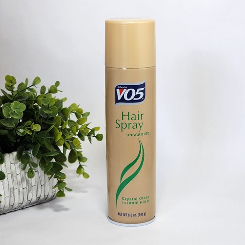 Alberto Vo5 Hair Spray Unscented Crystal Clear 14 Hour Hold 8.5 Oz (240 ...