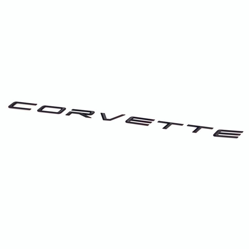 Fits 2020-2022 Corvette C8 Emblem Rear Bumper Letter Badge Logo Gloss ...