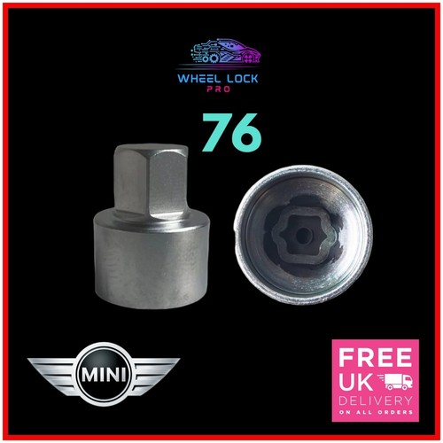 MINI Locking Wheel Nut Key Number 76 - UK Seller | eBay