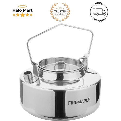 Firemaple 1.5L Open Fire Kettle – Reliable Cooking Gear for Outdoor ...