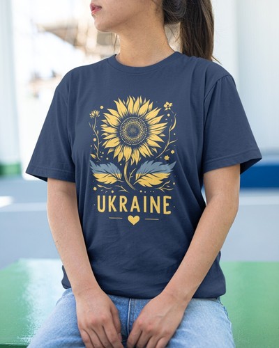 Sunflower Of Ukraine I Stand With Ukraine Peace For Ukraine Tshirt ...