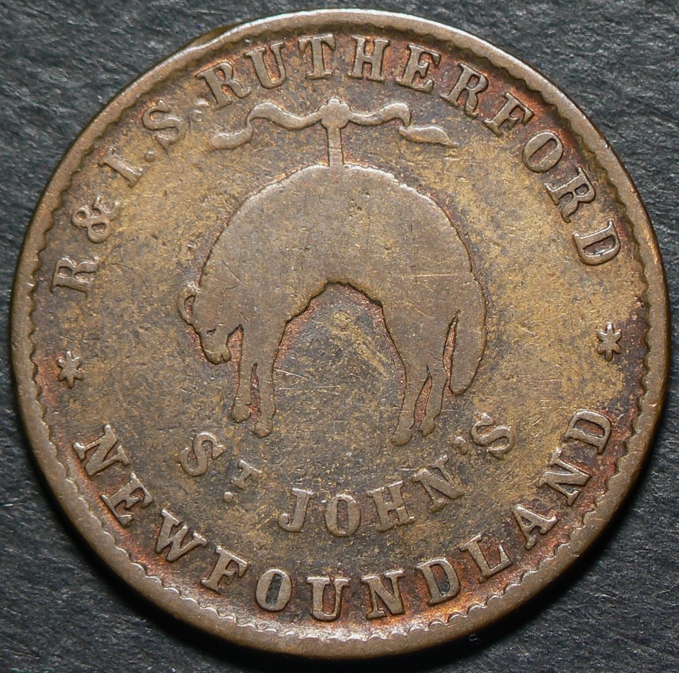 NF-1A1 Rutherford Newfoundland Token R &IS Canada #23751 | eBay