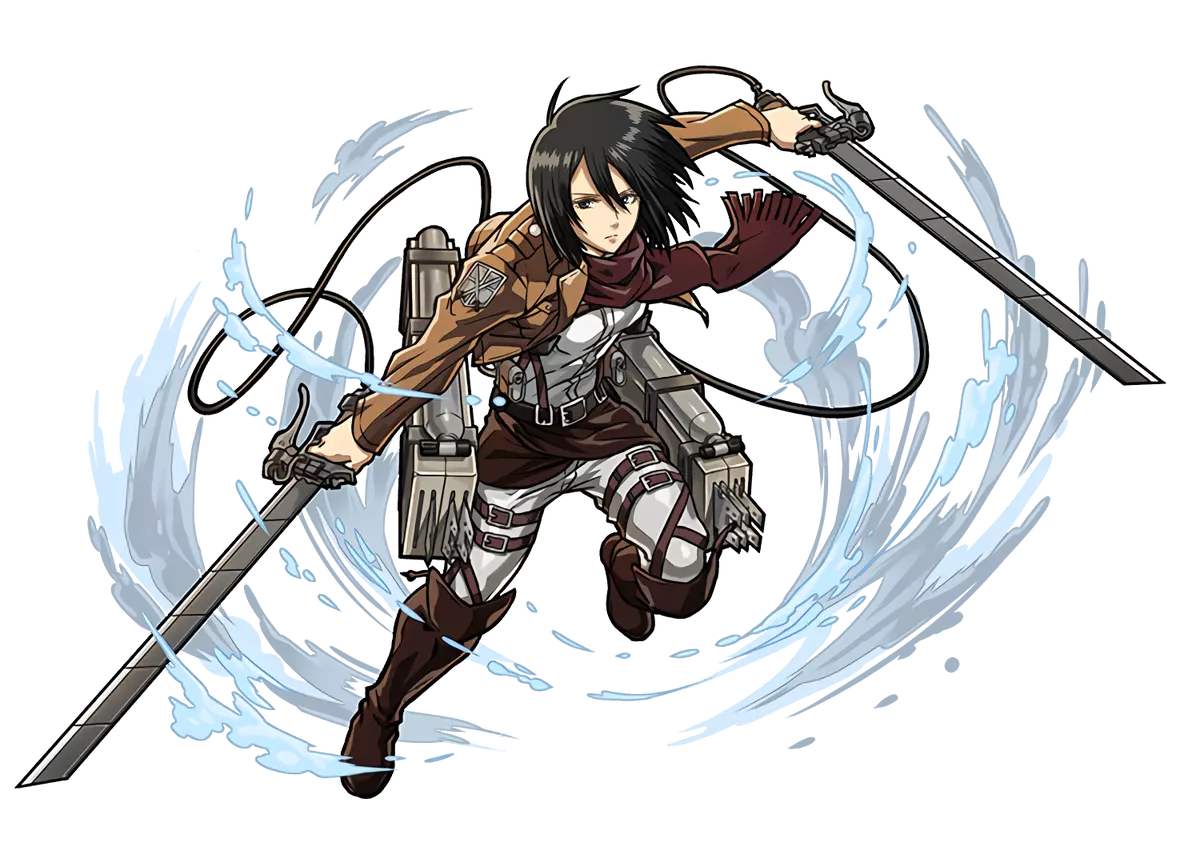 Mikasa Ackerman Transparent