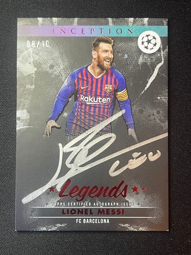 Lionel Messi ON CARD Auto /10 Topps Inception 24/25 Legends Card - FC ...