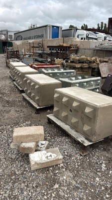 Interlocking Concrete Precast LEGO Blocks 1200x600x600mm | eBay UK