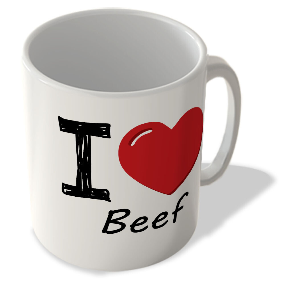 I Love Beef - Mug | eBay UK