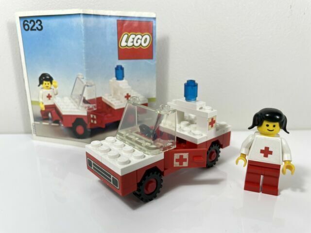 LEGO Town: Red Cross Car (623) for sale online | eBay