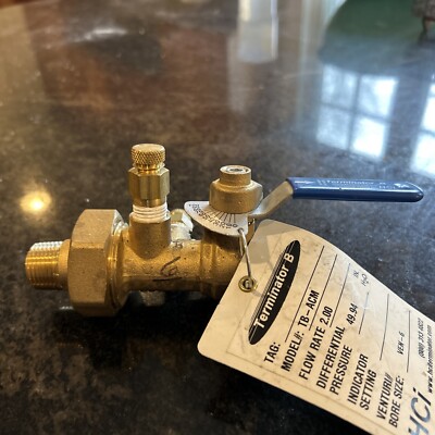 1/2” TERMINATOR B MANUAL BALANCING VALVE | eBay