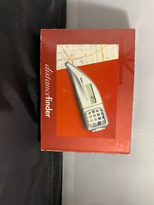 Digital Map Distance Finder with Magnifying Glass Attached Target/AS IS ...