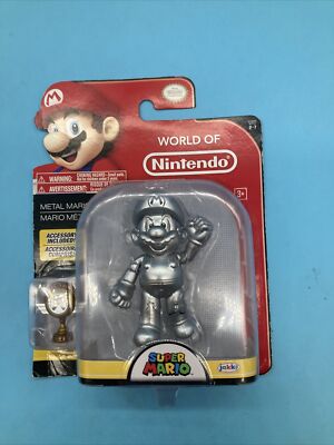 World Of Nintendo Metal Mario Figure New | eBay