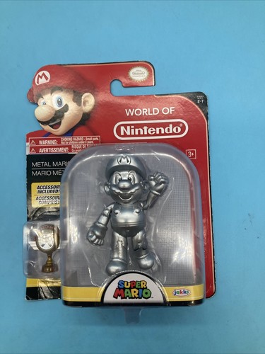World Of Nintendo Metal Mario Figure New | eBay