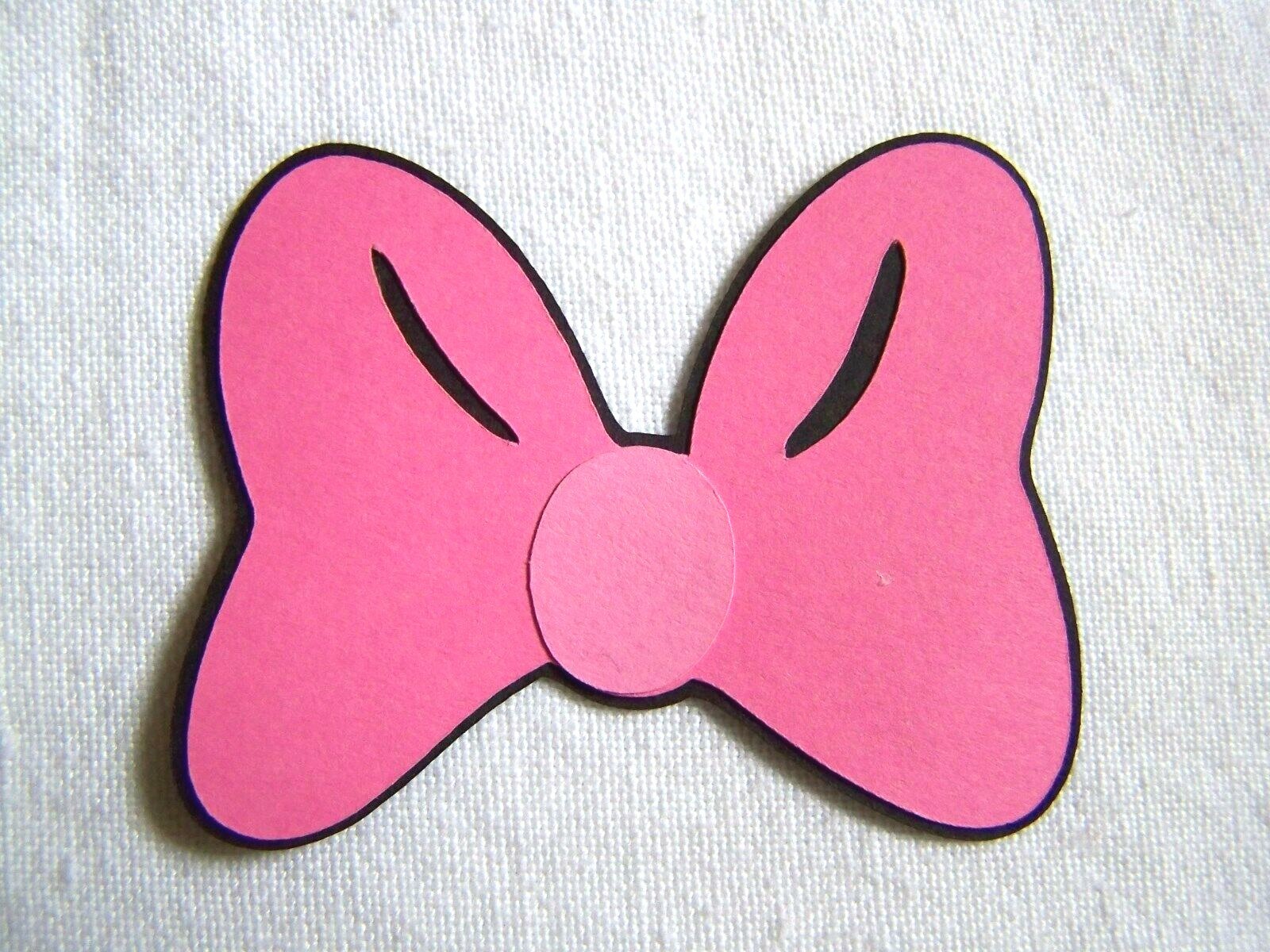 Minnie Mouse Ribbon Template