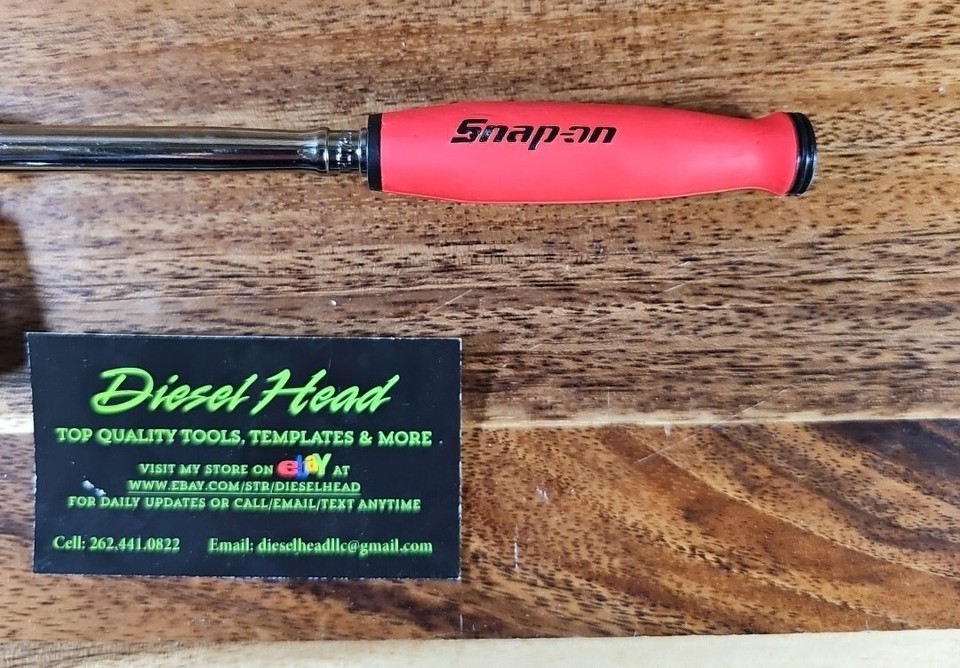 *New* Snap On FHC72MP INDEXING 3/8" Head NEW STYLE RED Soft Handle ...