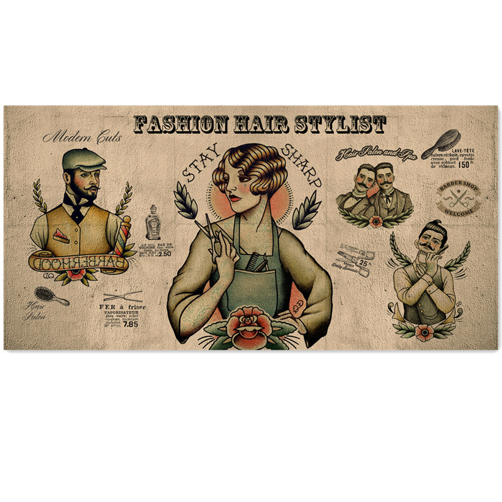 Traditional Barber Tattoo ERIK | Death Proof Tattoo And Barber
