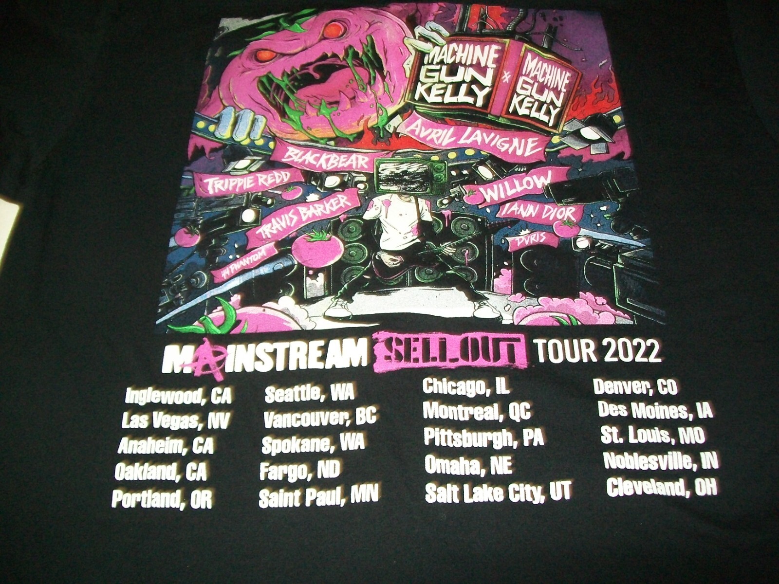MACHINE GUN KELLY MAINSTREAM SELLOUT CONCERT TOUR 202… - Gem