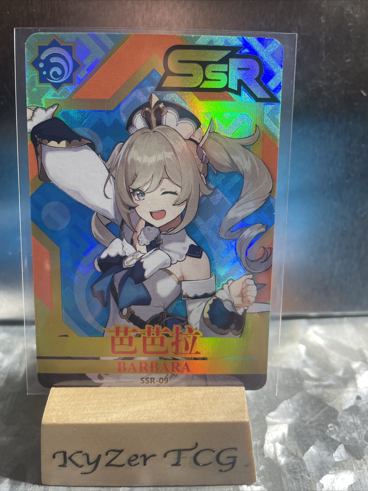 Genshin Impact Trading Card Game TCG CCG SSR Barbara 09-25 | eBay