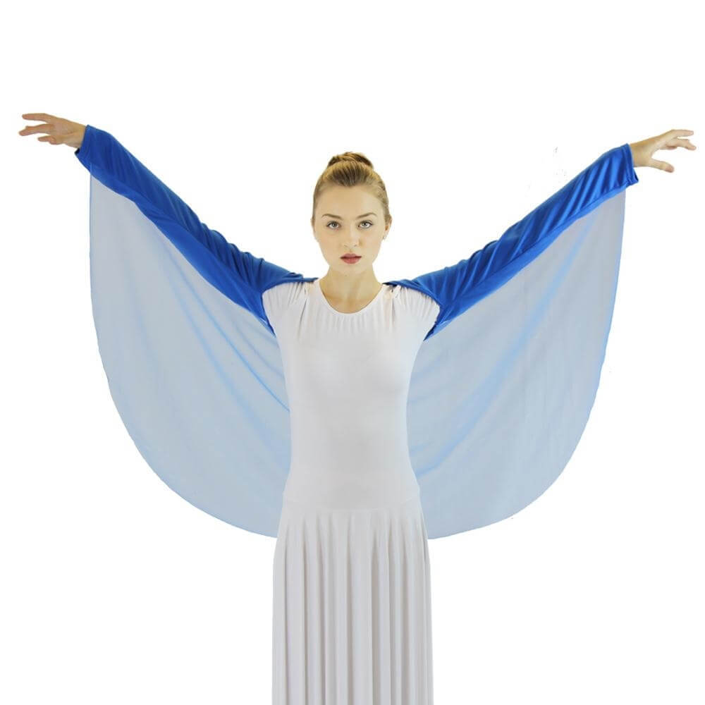 Danzcue Womens Worship Dance Angel Wing Shrug | eBay