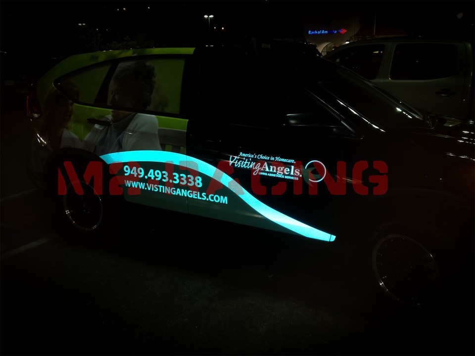 *Reflective DIY Vinyl Car Vehicle Wrap Sticker Decal Graphic Sign ...