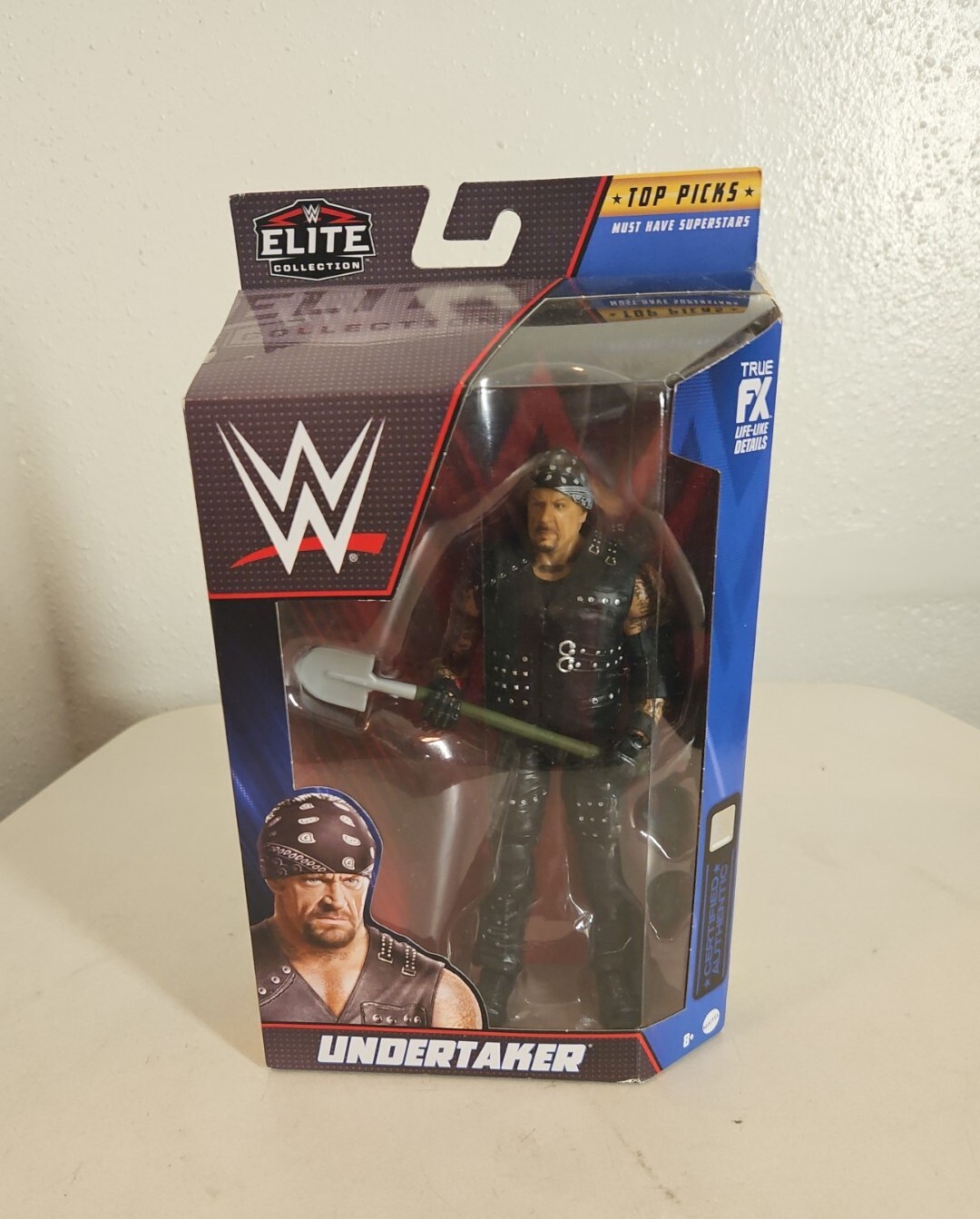 WWE+Elite+Collection+Undertaker+6+in+Action+Figure+-+HDD66 for sale ...