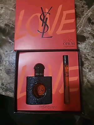 YSL Black Opium Perfume Set | eBay