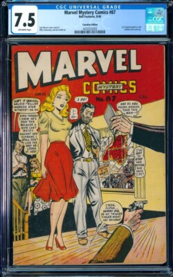 Marvel Mystery Comics #87 (08/1948) CGC 7.5 | Canadian Edition | Bell ...