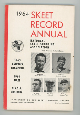 1964 Skeet Record Annual - National Skeet Shooting Association Book | eBay