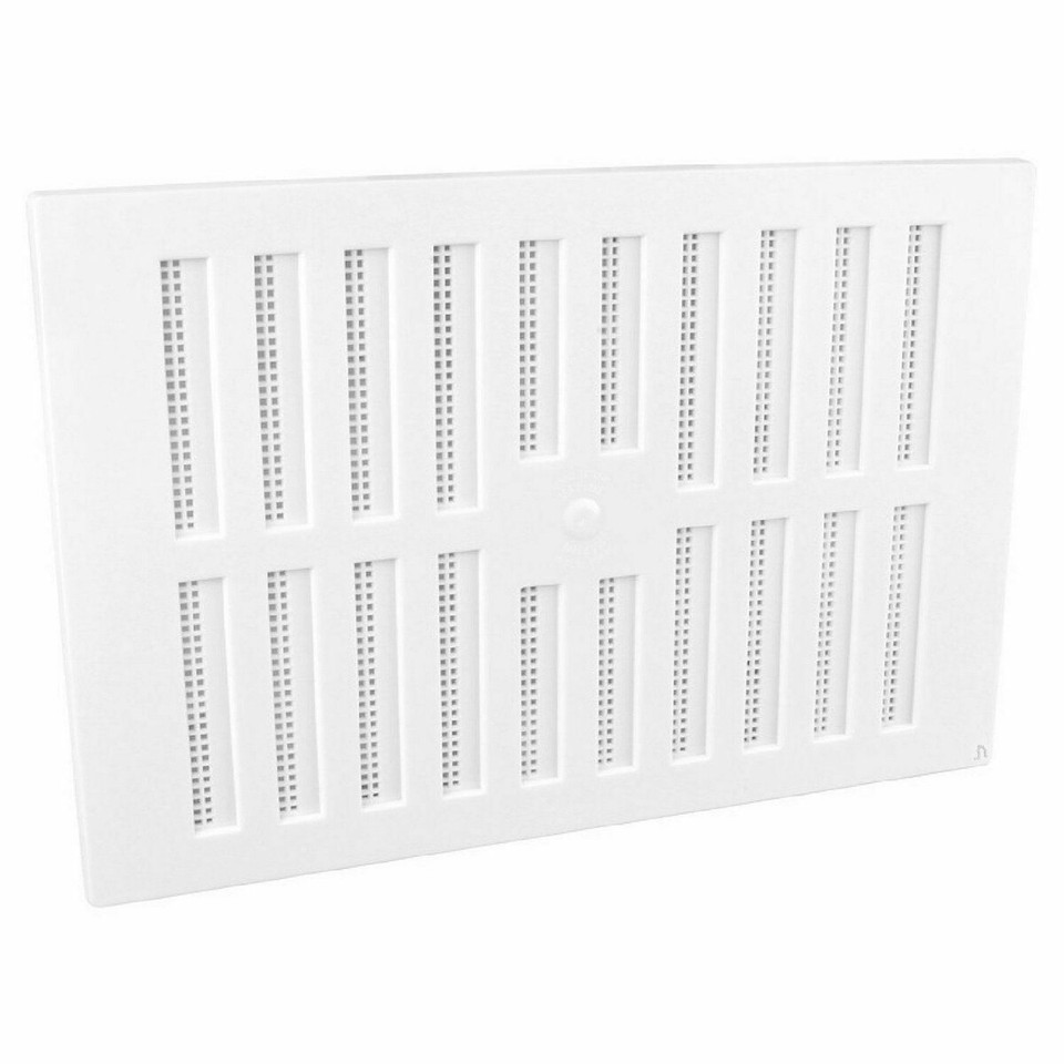 Adjustable Air Vent Cover Flyscreen Hit & Miss Slide Fly Mesh Grille ...