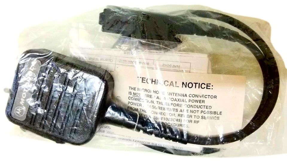 Motorola Public Safety Speaker Microphone HT1000 MTS2000 MTX9000 JT1000 ...
