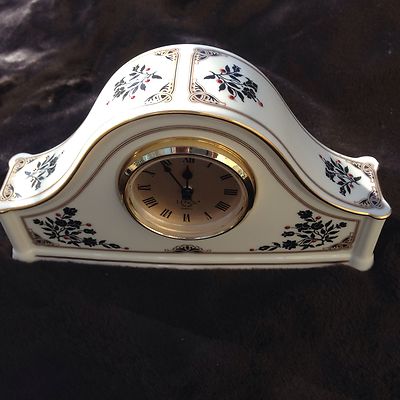 LENOX QUARTZ PORCELAIN MADISON CLOCK | eBay