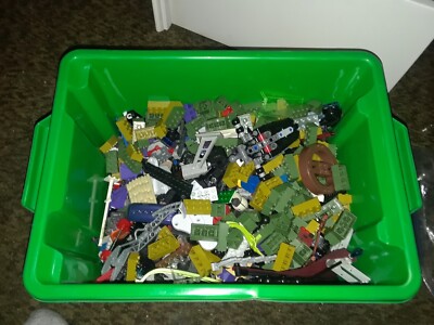 Mega Bloks Lego Building Blocks Lot Assorted Pieces Camouflage 5lbs ...