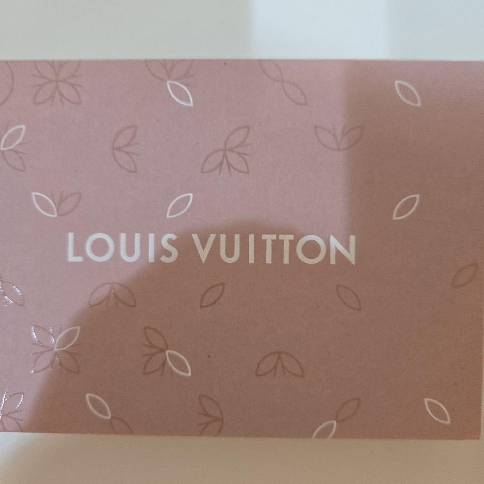 Louis Vuitton Fans Folding Fan Sensu Flower Pink Japan w/ Box - New | eBay