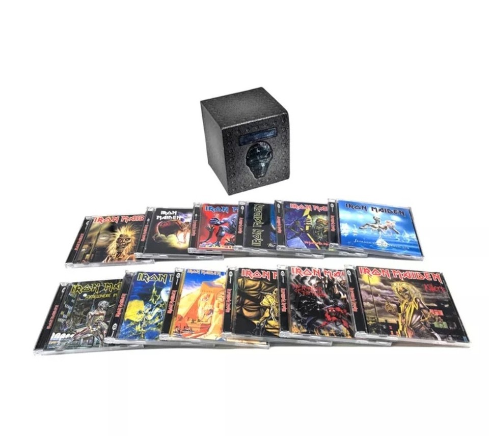 Iron Maiden：Collector's Edition Rock Music Album 15-CDS Box Set Brand ...