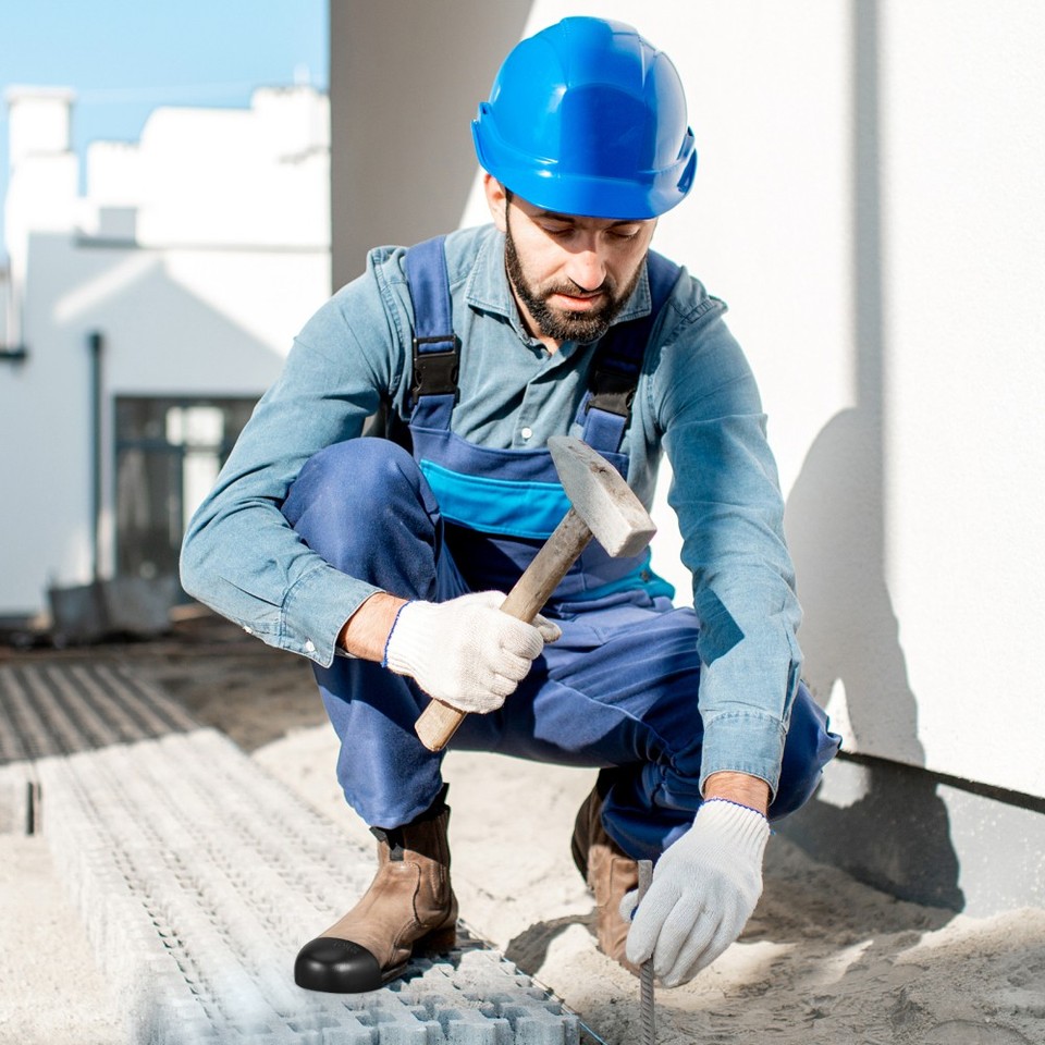 2 Pairs Toe Covers for Women Anti-smashed Steel Shoes Protectors Miss ...