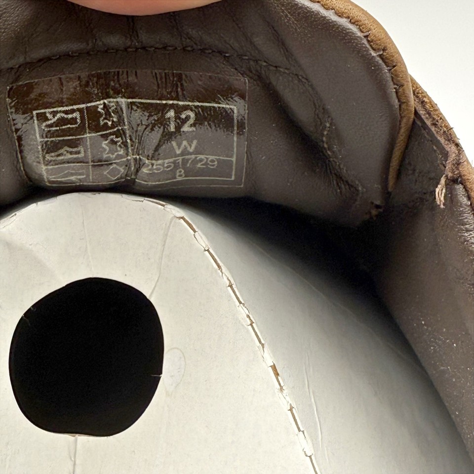 SAS Mens Aden Lace Up Oxford Shoe US 12 WIDE EU 45 Brown Leather NWOB ...