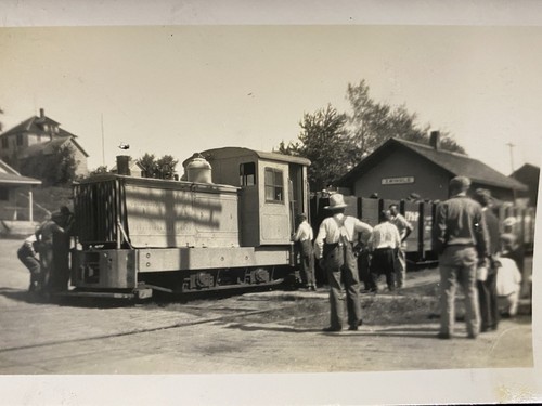 Zwingle Iowa IA Railroad Train Construction Dubuque Co. Antique ...