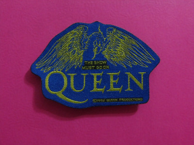 QUEEN OFFICIAL 1992 VINTAGE PATCH UK MADE SEW ON NEW OLD STOCK VP5 | eBay
