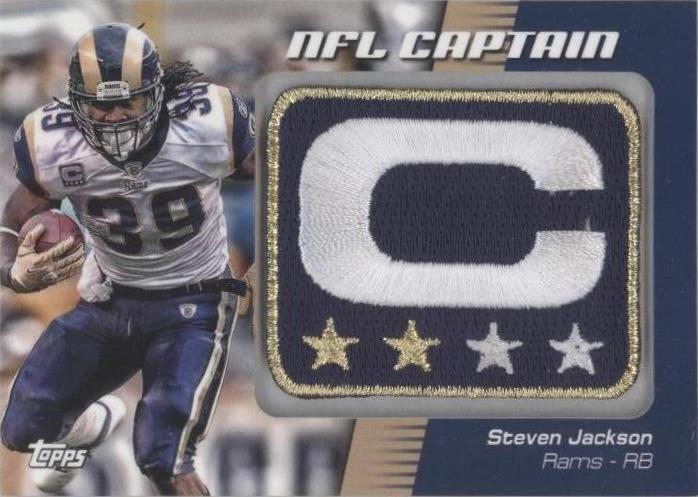 2012 Topps - Nfl Captain's Patch Steven Jackson #NCP-SJ for sale online | eBay