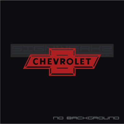 Chevrolet logo Sticker Decal Racing Old Chevy Truck SS Camaro Pair | eBay