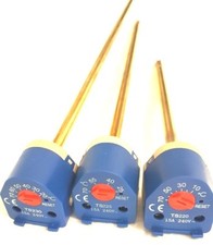 Genuine Cotherm Immersion Heater Thermostat Reset and Overheat 165mm ...