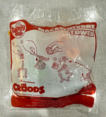McDonalds Happy Meal Toys 2013 DreamWorks The Croods - Macawnivore ...