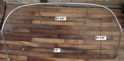Stern Rail/Pushpit, Chrysler 26, may fit others, measurements in ...