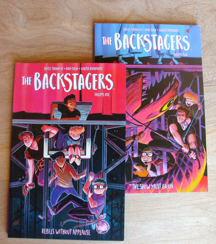 The Backstagers ~2017-18 Graphic Novels Vol 1-2~ BOOM! Studios LGBTQ ...