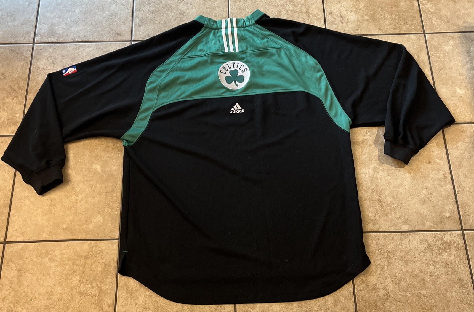 Boston Celtics Adidas NBA Dri-Fit Sweatshirt Men's XL Black