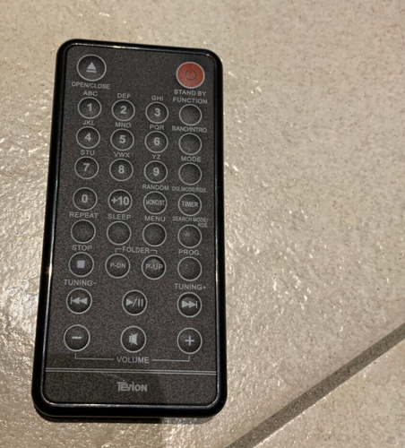 Tevion Fernbedienung MCD 9000 schwarz | eBay.de