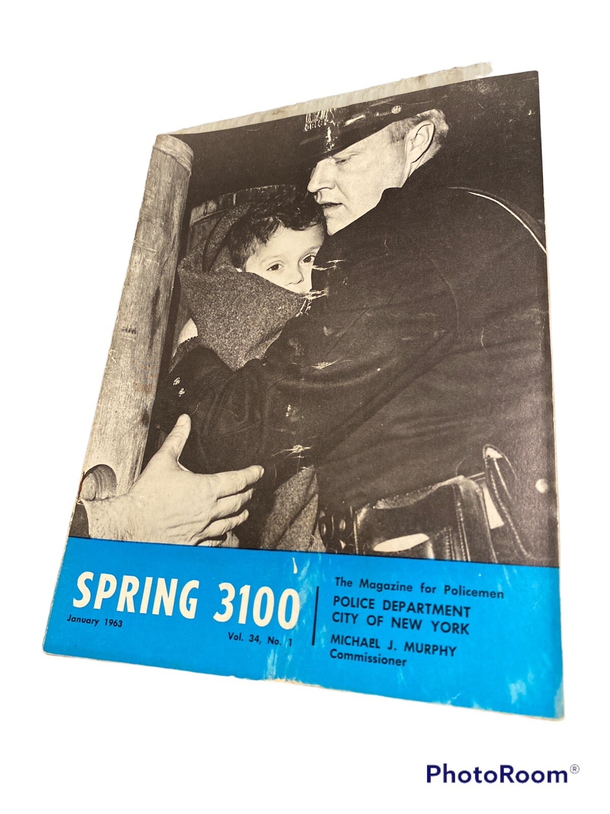 SPRING 3100 NEW YORK CITY POLICE MAGAZINE January 1963 NYPD RARE NYC ...