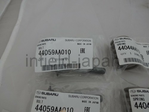 Genuine Subaru Exhaust Pipe Spring Bolt Kit 44044AA010 44059AA010 ...